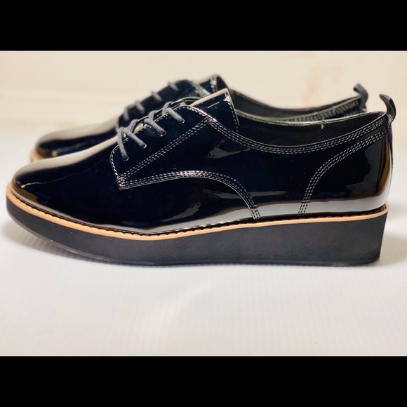 Mix No. 6 | Shoes | Mix No 6 Womens Shoes Wedge Oxford Black | Poshmark
